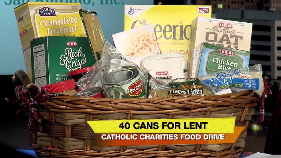 40 cans for Lent | WOAI