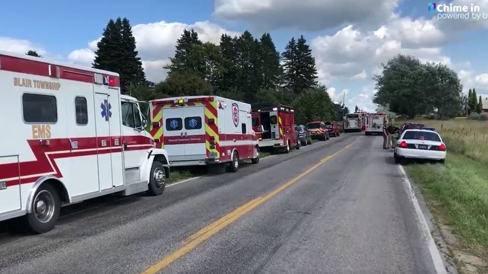 Structure Fire Closes Portion Of Grand Traverse County Road Wpbn