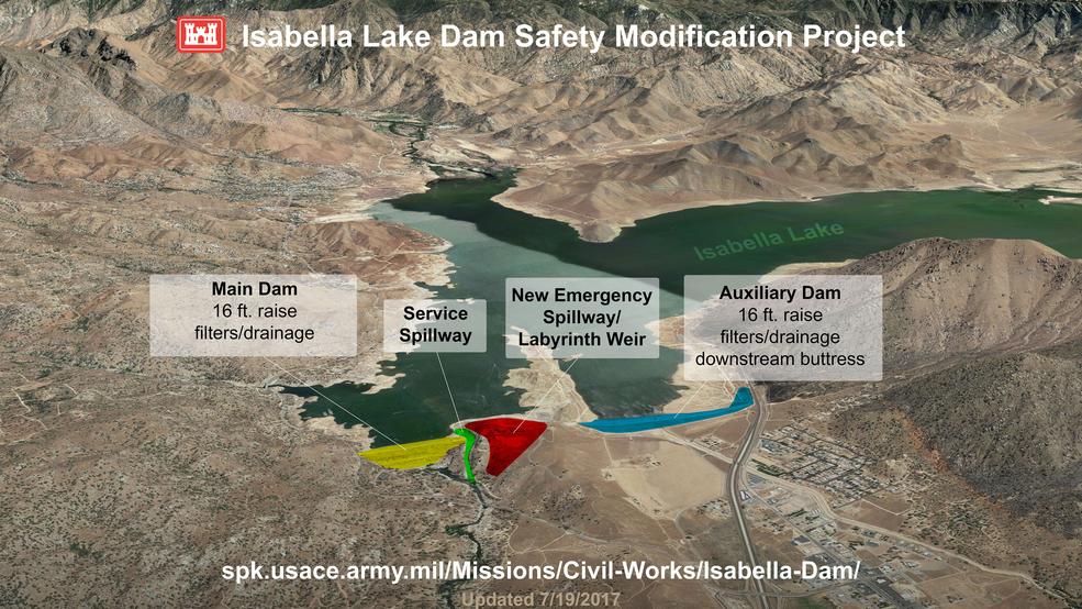 Public meetings scheduled on Isabella Dam project | KBAK