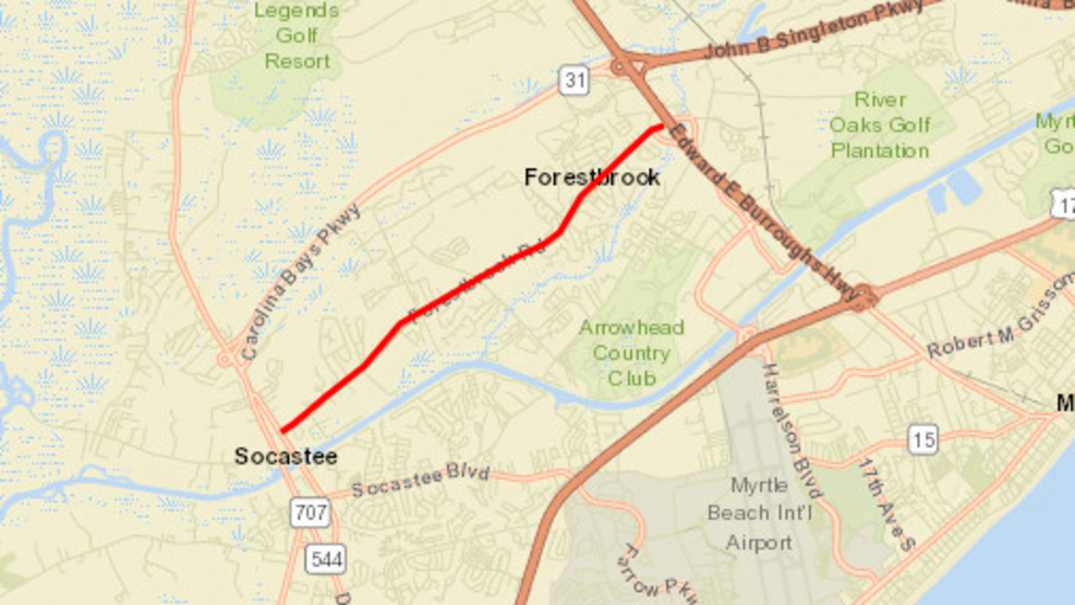 Forestbrook widening project is set to go | WPDE