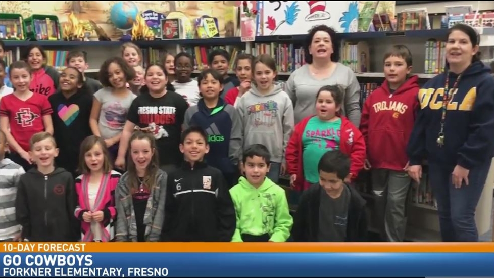 10-Day Forecast, 3/7/17 - Forkner Elementary, Fresno | KMPH