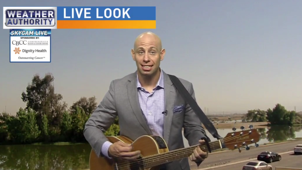Aaron Perlman brings back the singing forecast | KBAK