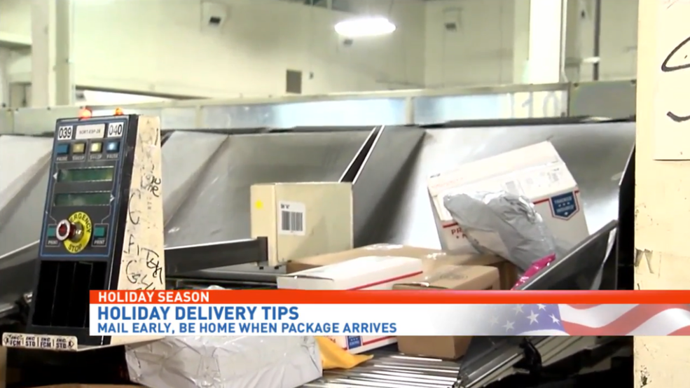 Take an inside look at how USPS handles mail for the holidays | WHP