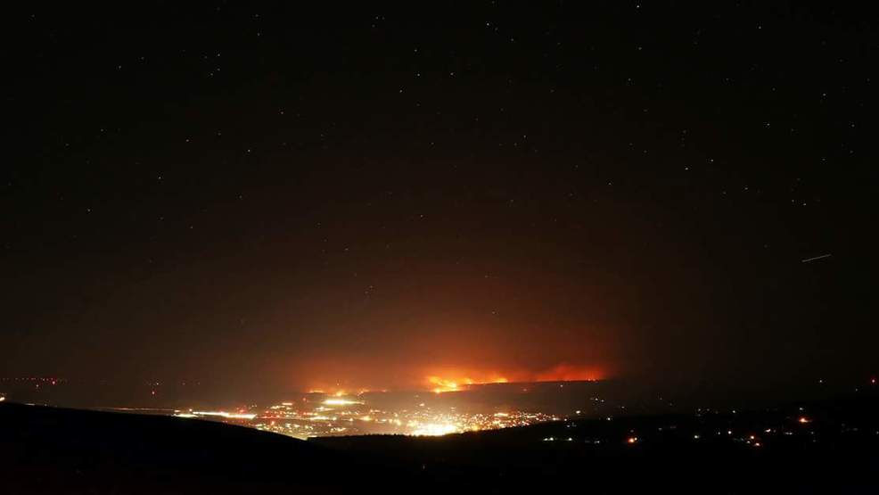 Substation Fire southeast of The Dalles grows to 29,000 acres overnight ...